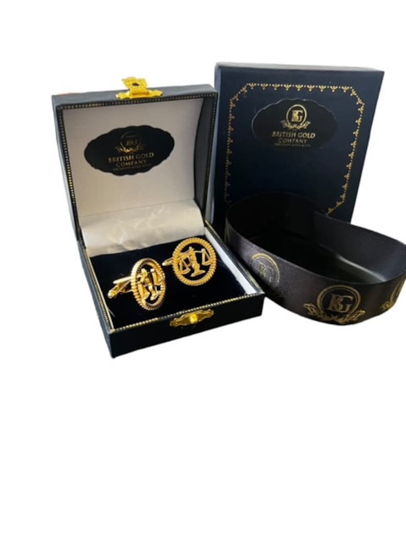 Legal Cufflinks 24k Gold Clad Luxury Gift Set for Law Graduate ...