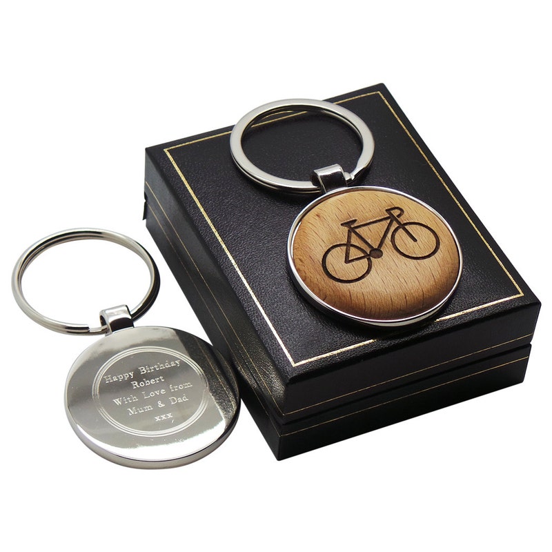 Bicycle Keychain - Etsy