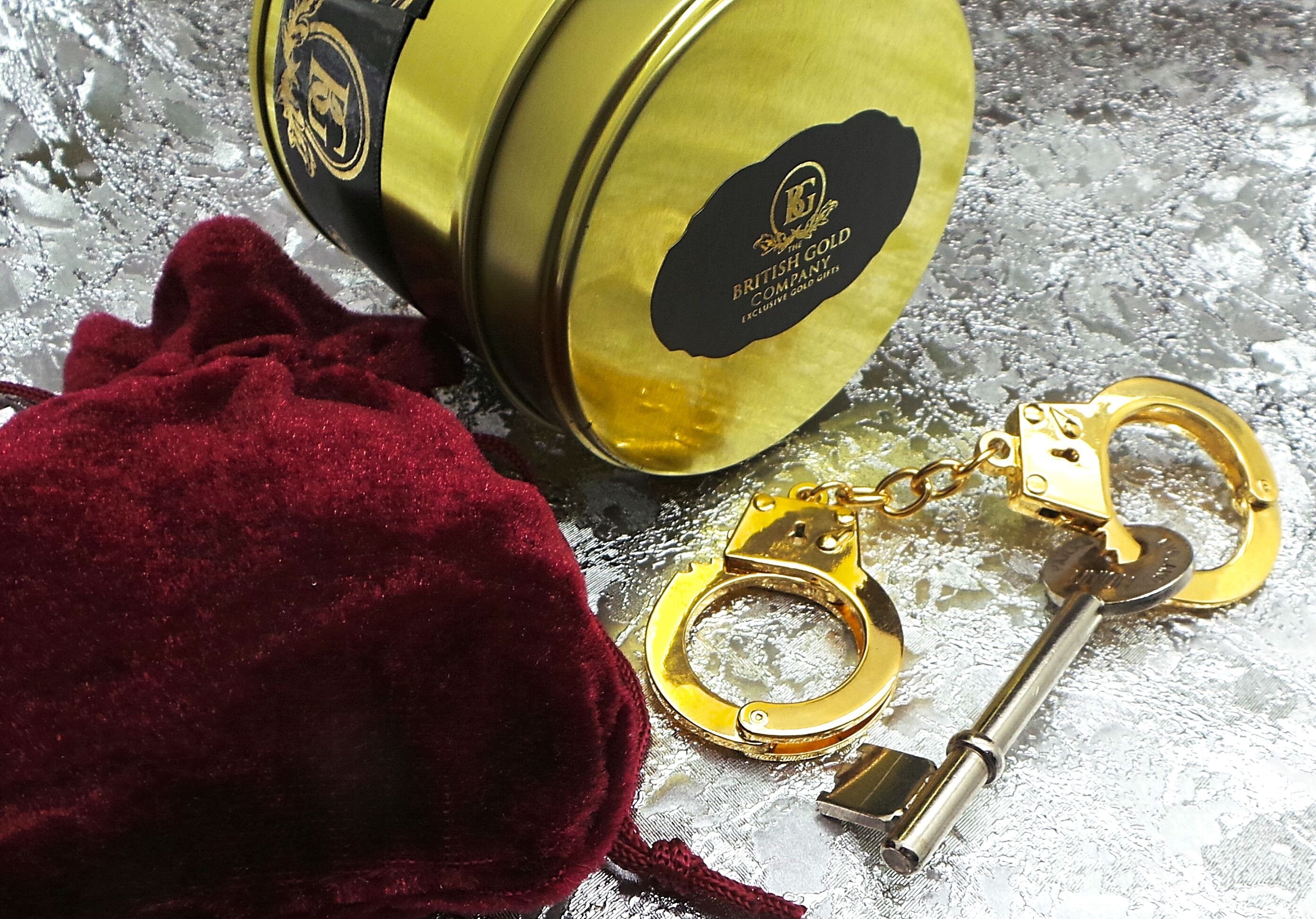 Gold Handcuffs Police HM Prison Keyring Keychain Luxury Gift - Etsy UK