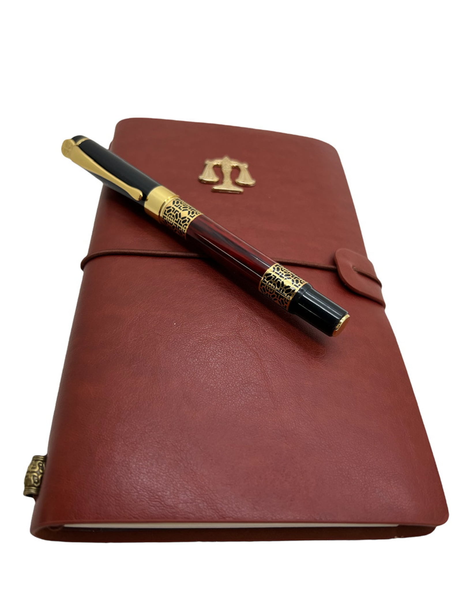Personalised Legal Leather Journal Law Note Book Engraved Luxury ...