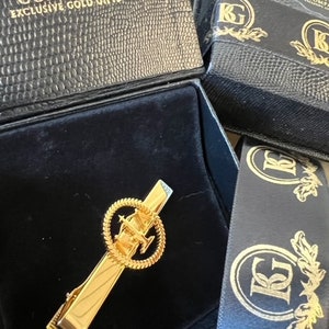 Law Tie Clip 24k Gold Clad for Legal Graduate Solicitor Lawyer Student ...