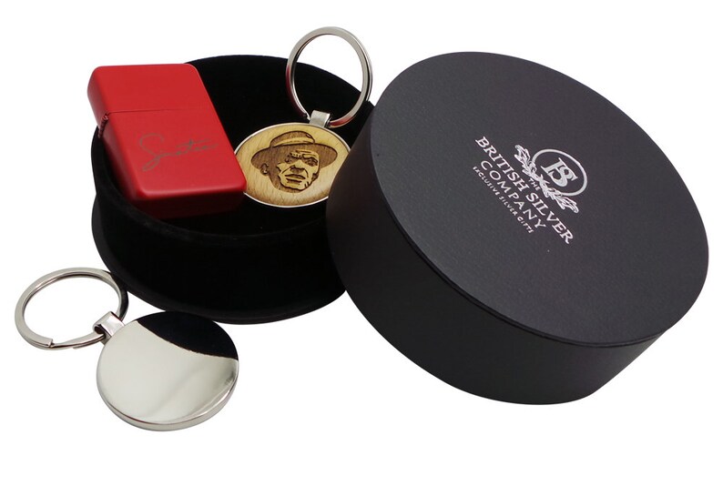 Frank Sinatra Signed Keyring Wood Silver Personalised Custom Engraved ...