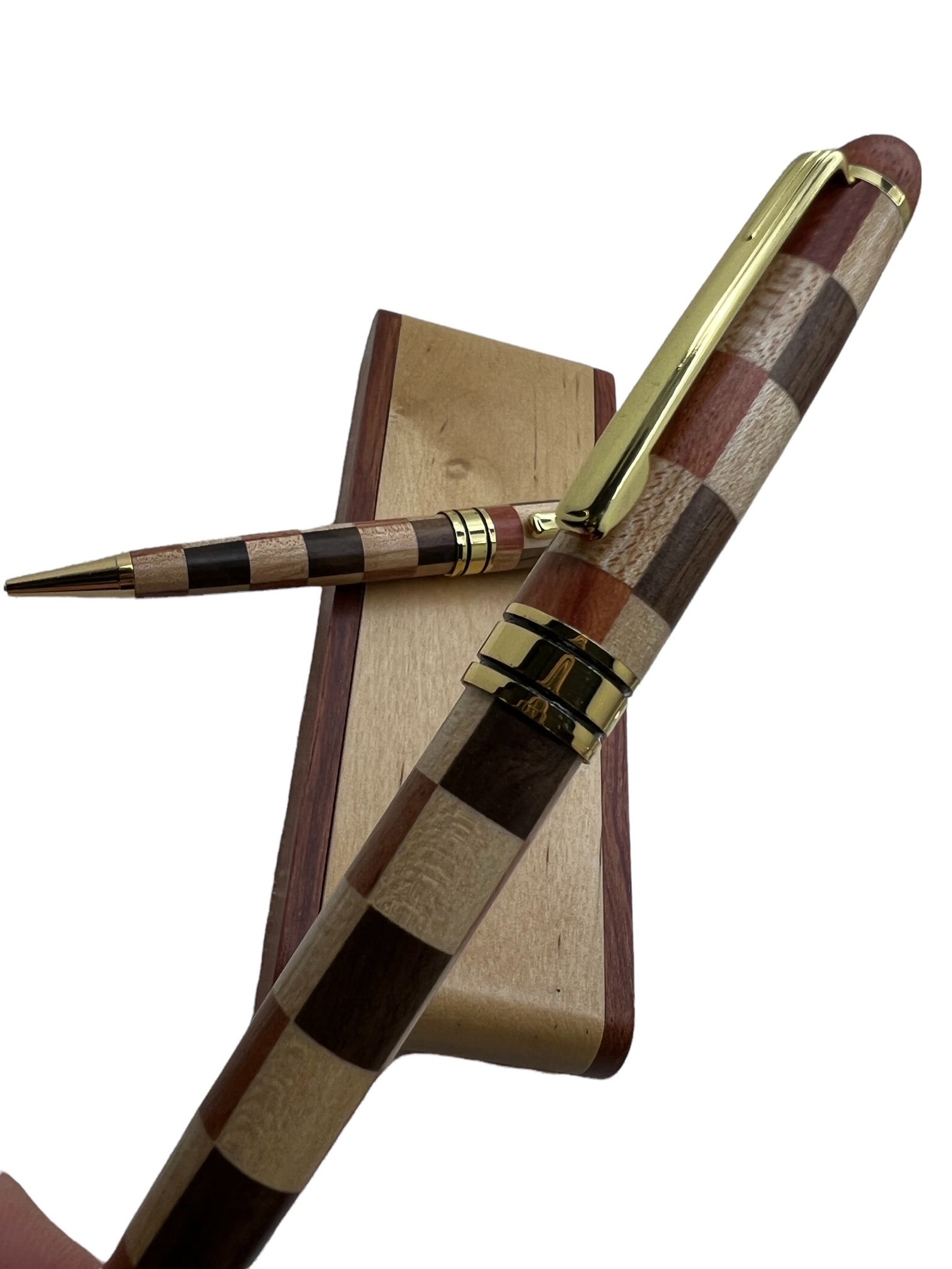 Freemason Luxury Double Pen Set Desk Stand Executive Wood | Etsy UK