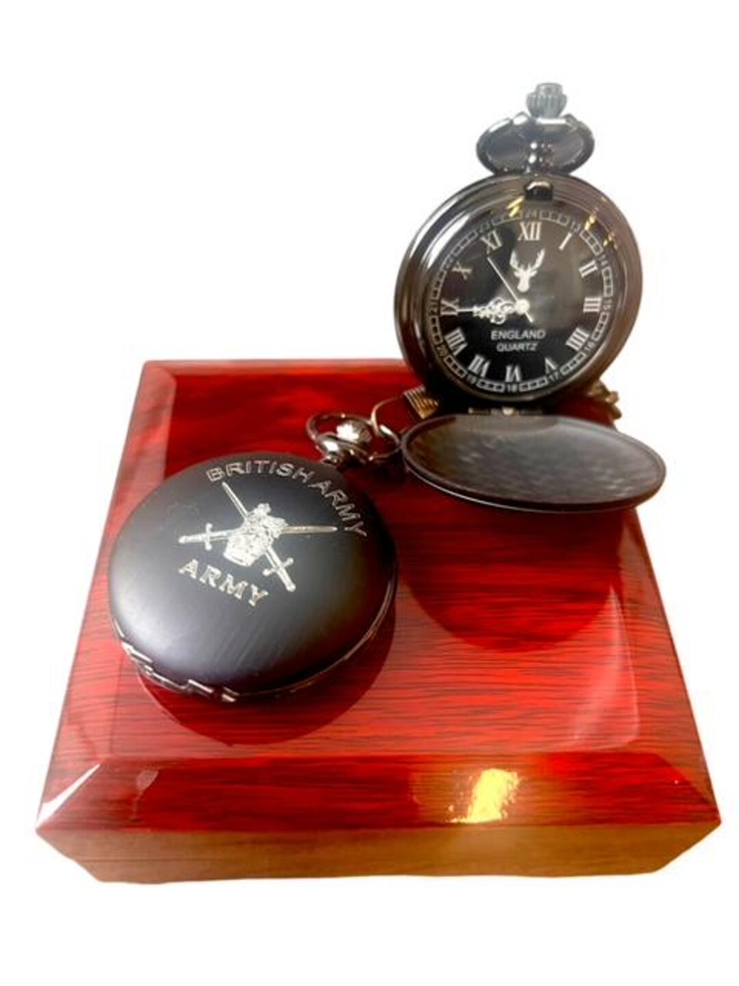 Personalised British Army Pocket Watch Engraved Pocket Watch Custom ...
