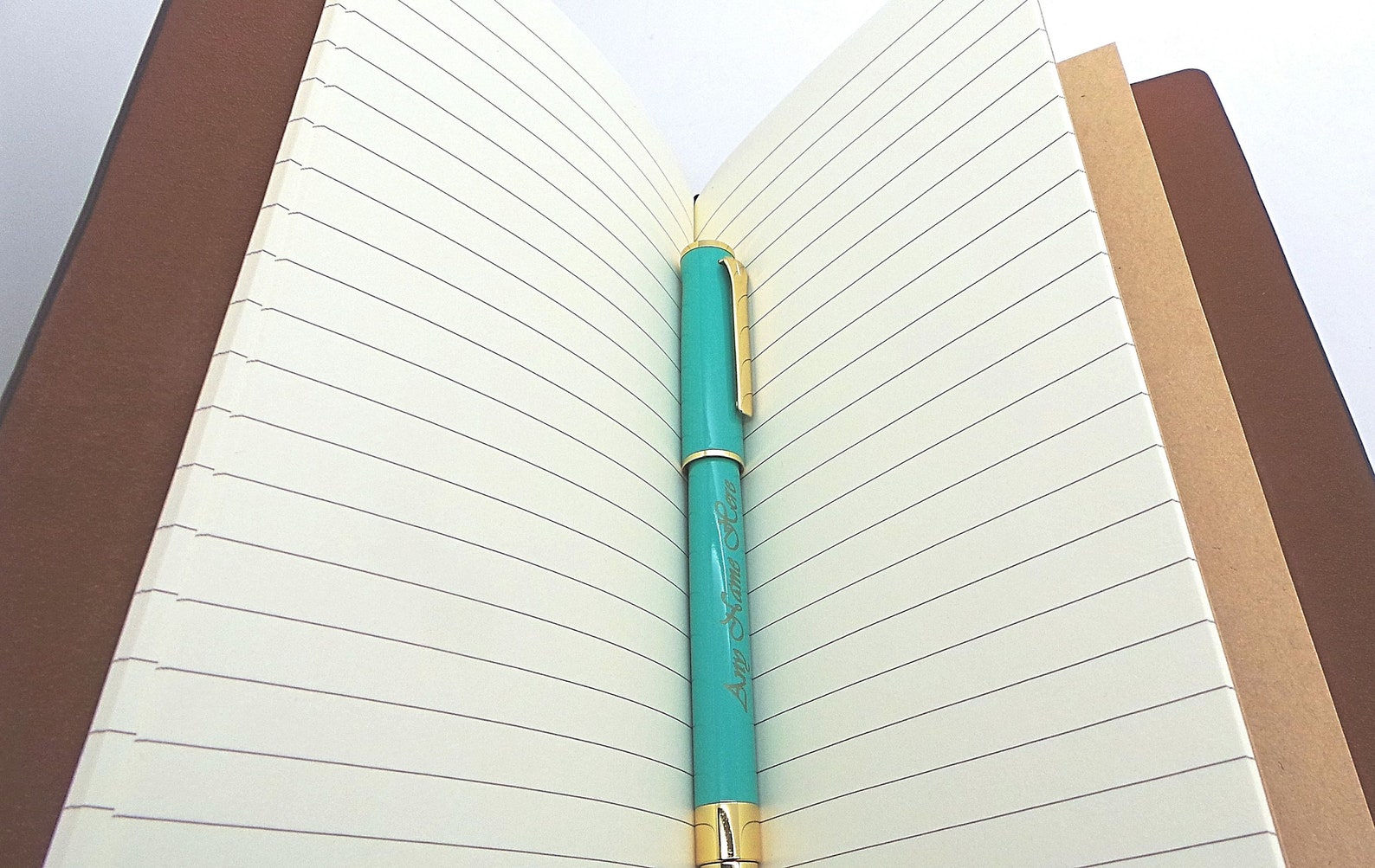 Personalised Leather Journal Note Book Diary AND Engraved - Etsy UK