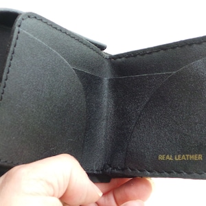 Personalised HM Prison HMP Wallet Coin Case Genuine Card Holder Leather ...