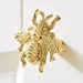 Modern Brass Knobs Bee Knobs Drawer Knob Pull Handles Cabinet - Etsy