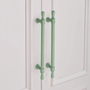 3.78"5"7.55"green Cabinet Knobs Handles Mini Ball Knobs Unique Drawer Pull Knob Modern Kitchen ...