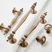 3.78 5 8.8solid Brass Drawer Pulls Knobs Kitchen Pulls Cabinet Handles Dresser Knobs Cupboard ...