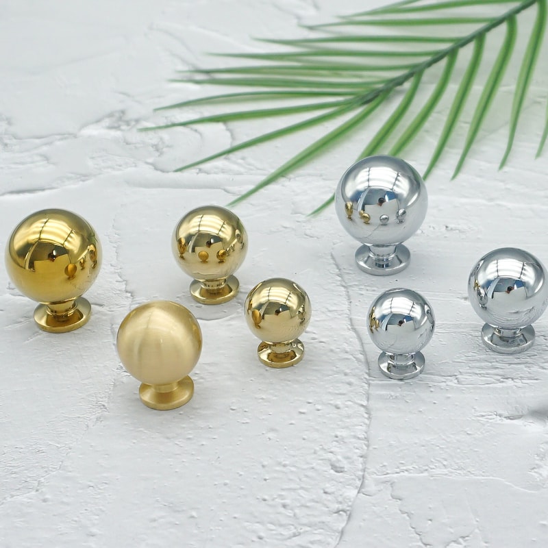 Chrome Knobs - Etsy