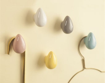 Colorful Wall Hooks - Etsy