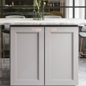 Square Acrylic Drawer Pulls and Knobs Kitchen Handles and Konbs Dresser ...