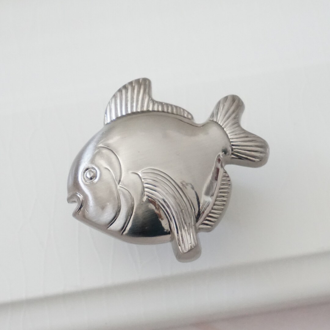 Fish Drawer Pull Handles Dresser Knobs Kitchen Cabinet Door Knob Pulls ...