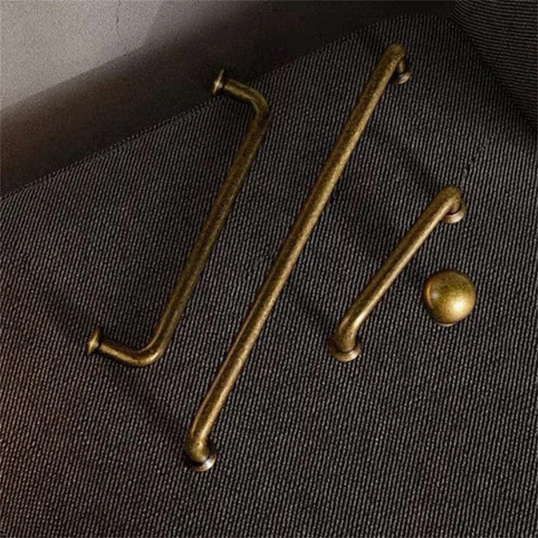 3"5" 7.5“12.6"antique Bronze Drawer Pulls Knobs Vintage Cabinet Pulls ...
