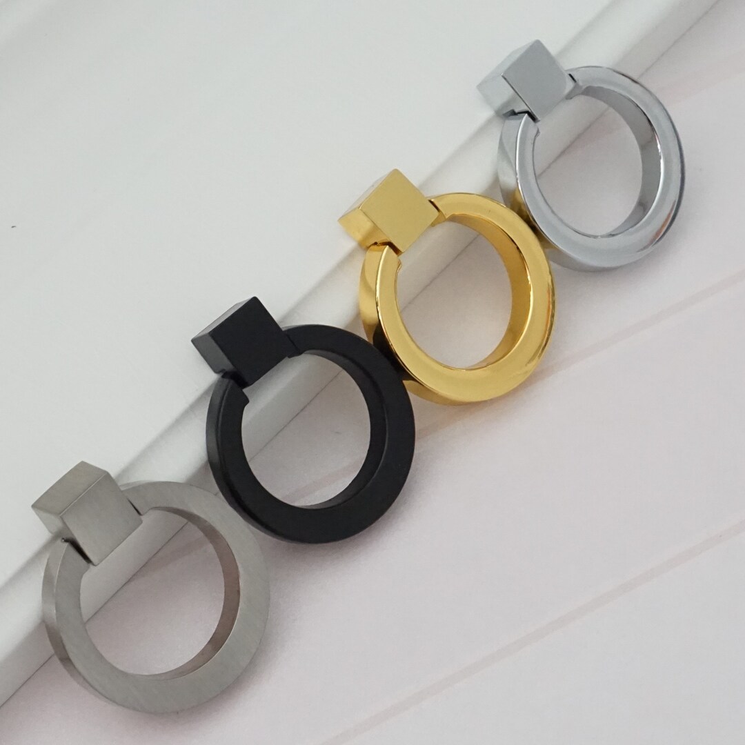 Morden Stlye Drop Handle Dresser Pulls Handles / Cabinet Knobs Handle ...