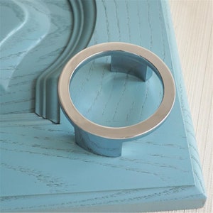 2.5'' Round Drawer Pulls Handles Chrome Silver Dresser - Etsy