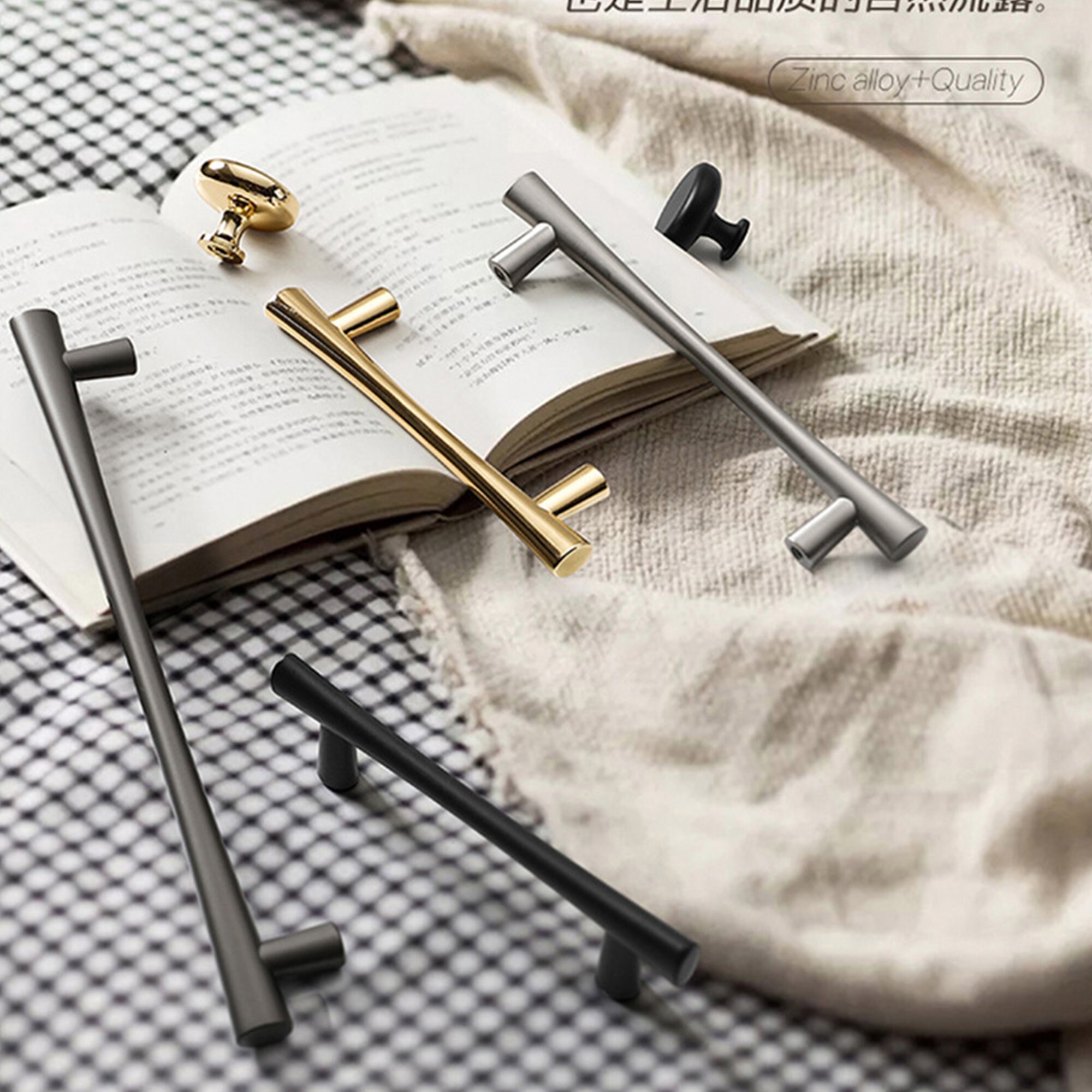 Brushed Brass Drawer Pulls Knobs Dresser Pulls Knobs Kitchen | Etsy