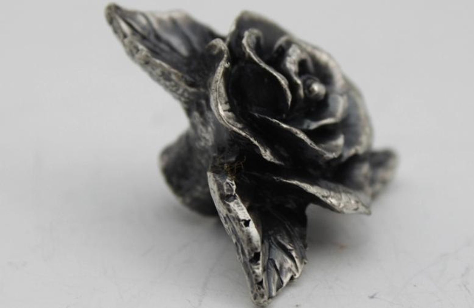 Rose Knobs Unique Rose Design Shabby Chic Dresser Knob Pull | Etsy