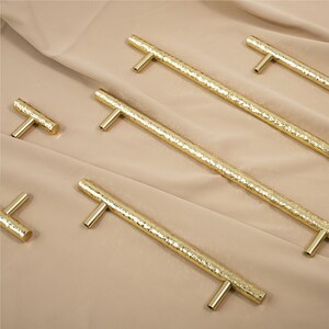 Hammer Design Solid Brass Drawer Pulls Knobs Cabinet Door Handle Knob Dresser Knobs Wardrobe ...