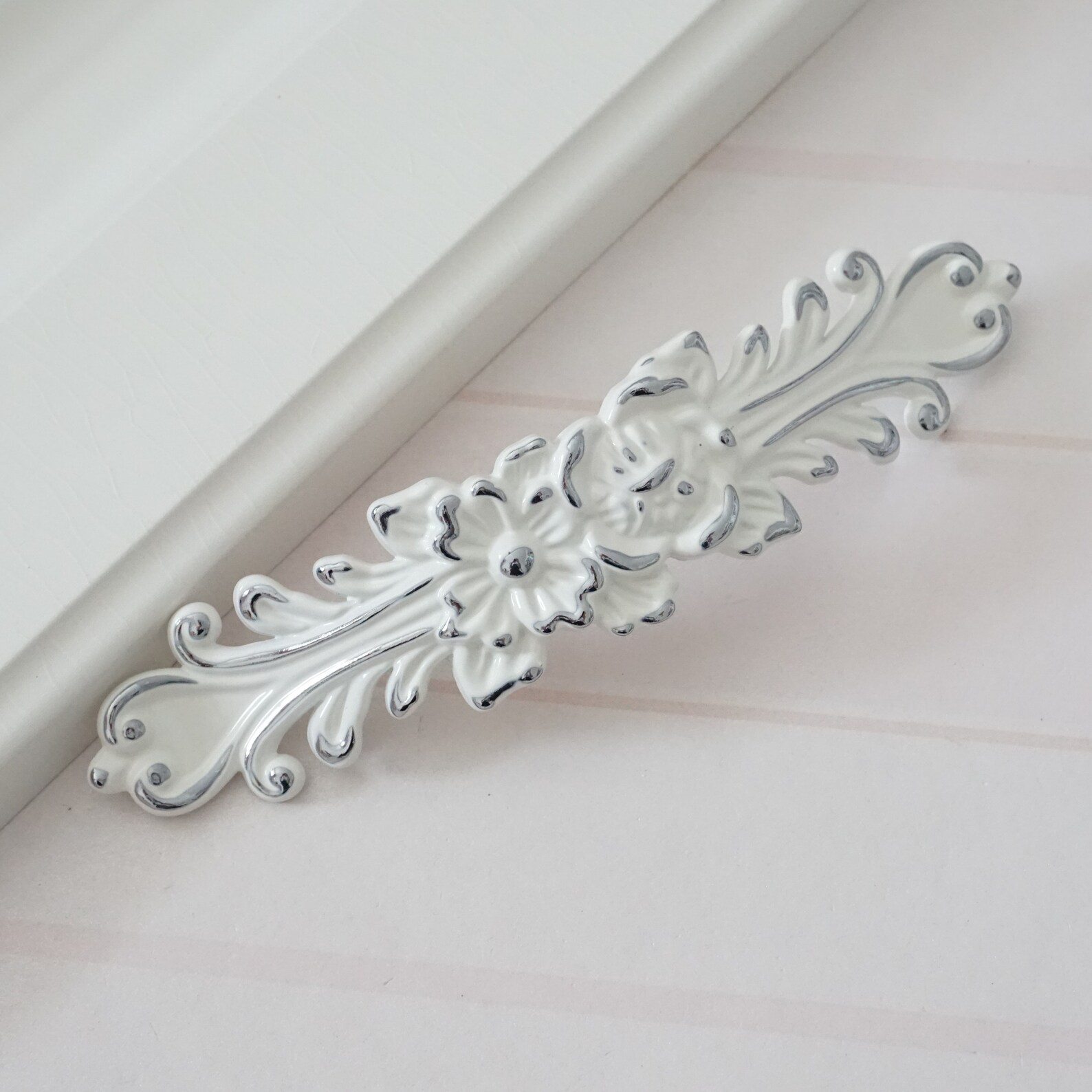 3.75 5 Rose Flower Dresser Pulls Knobs Drawer | Etsy