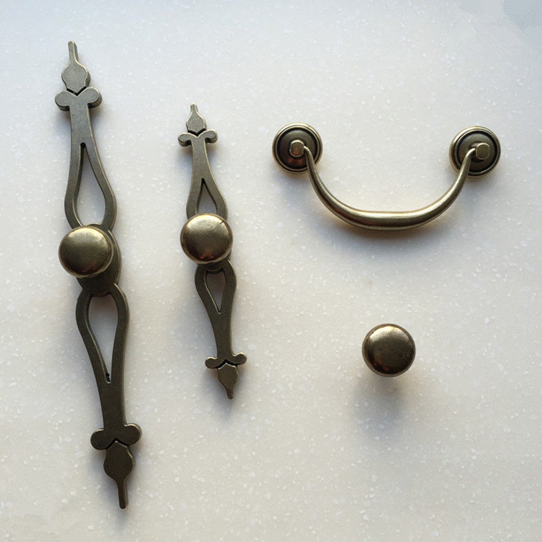 Drop Bail Dresser Pull Handle Drawer Pulls Handles Rustic Antique ...