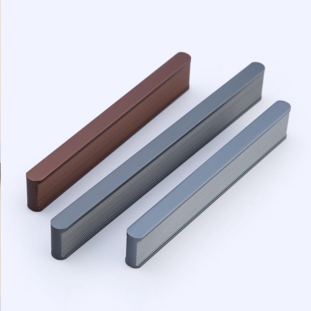 3.785 1m Extral Large Drawer Pulls Knobs Gray Cupboard Handles Cabinet ...