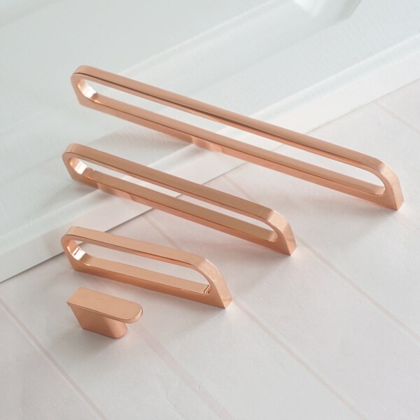 Rose Gold Knobs - Etsy