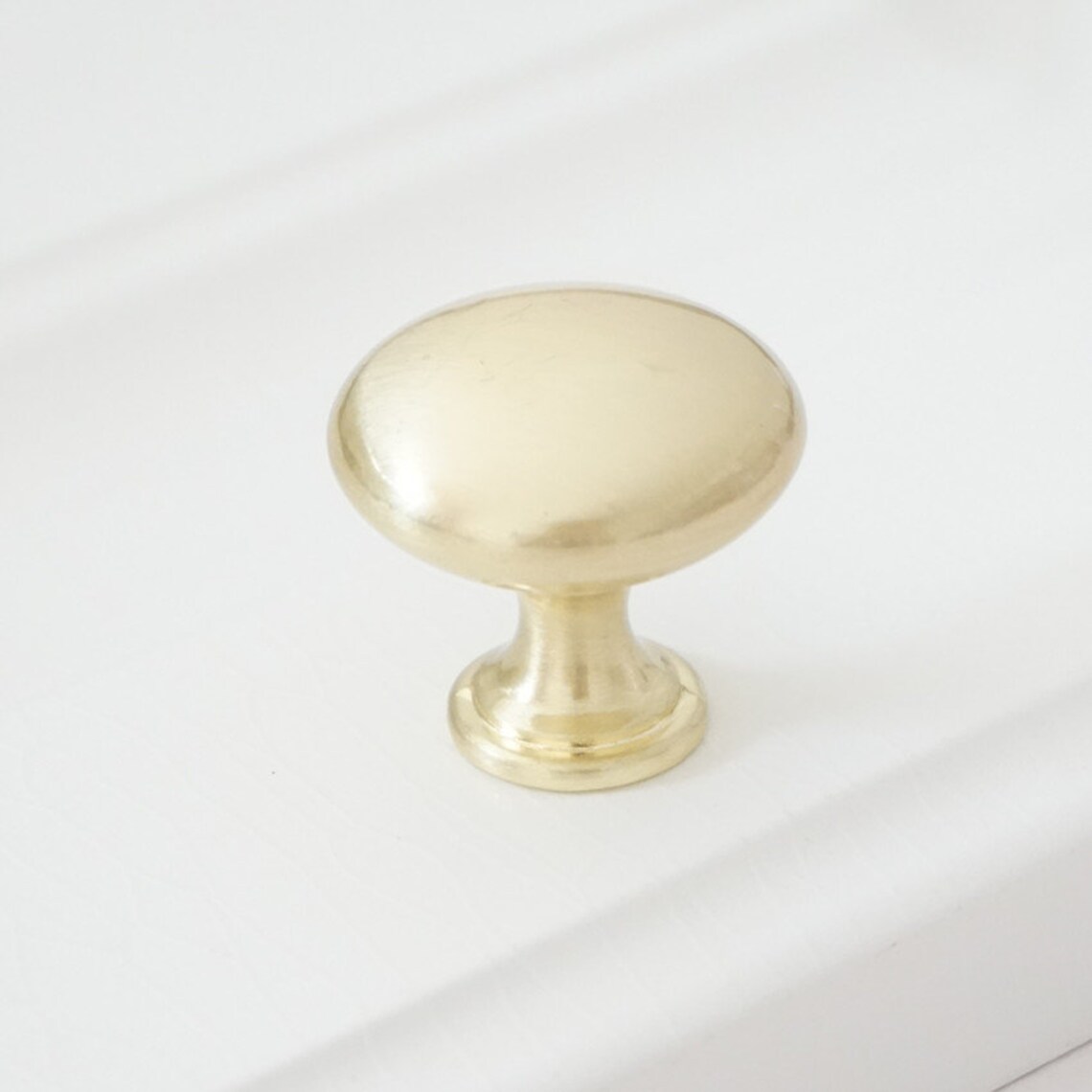 3 Brushed Gold Drawer Pulls Handle Cup Pull Kitchen - Etsy