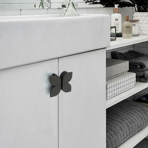 Creative Drawer Pulls Knobs Clover Closet Door Wardrobe Knob Cabinet ...