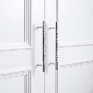 Chrome Hammer Design Drawer Pulls Knobs Solid Brass Cabinet Door Handle Knob Gift Dresser Knobs ...