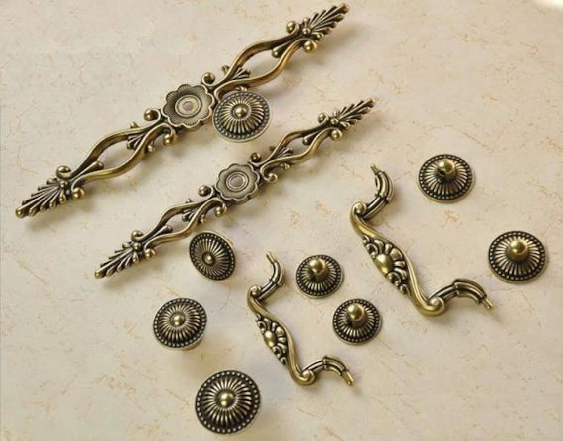 Dresser Knob Drawer Knobs Pulls Handles / Kitchen Cabinet | Etsy
