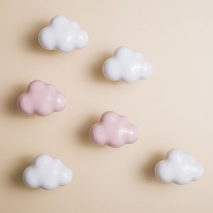 Cloud Knobs Ceramic Knobs Dresser Pulls Drawer Knobs Handles | Etsy