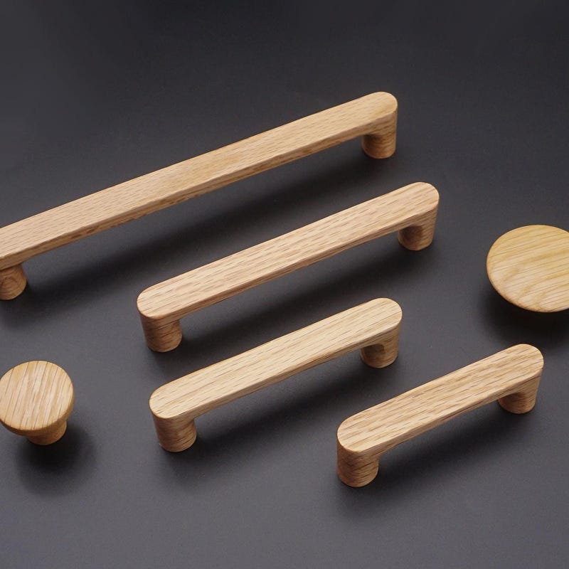 Wood Cabinet Pulls - Etsy