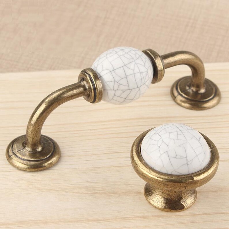 Dresser Knob Drawer Pulls Knobs Handles Cabinet Knob White - Etsy
