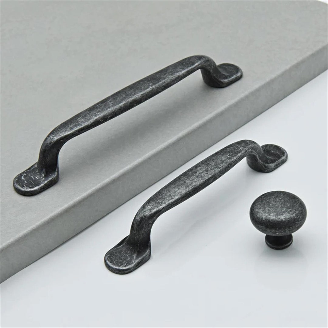 3.78" 5"cabinet Door Handles Rustic Kitchen Pull Drawer Pulls Handle ...