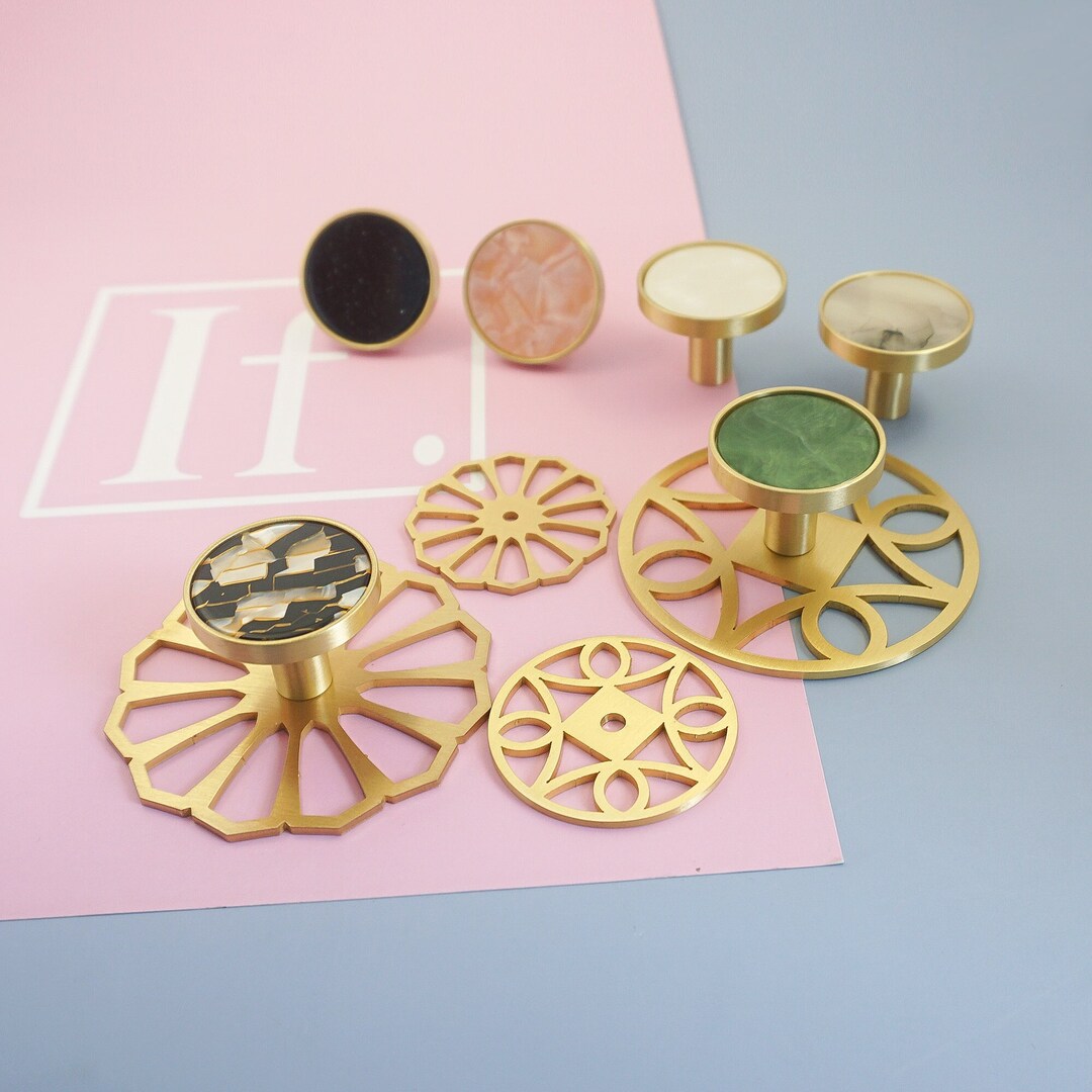 Drawer Knobs Dresser Knobs Creative Brass Knobs Wardrobe Door Knobs ...