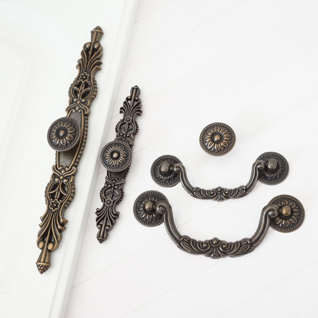 3.75'' 5'' 6.3'' Chic Dresser Poignée Pull Knob Tiroir Tire Poignées ...