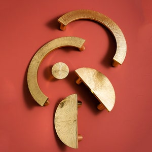 Hammer Drawer Handle Semicircle Drawer Pulls Knobs Kitchen Cabinet Pulls Wardrobe Handles ...