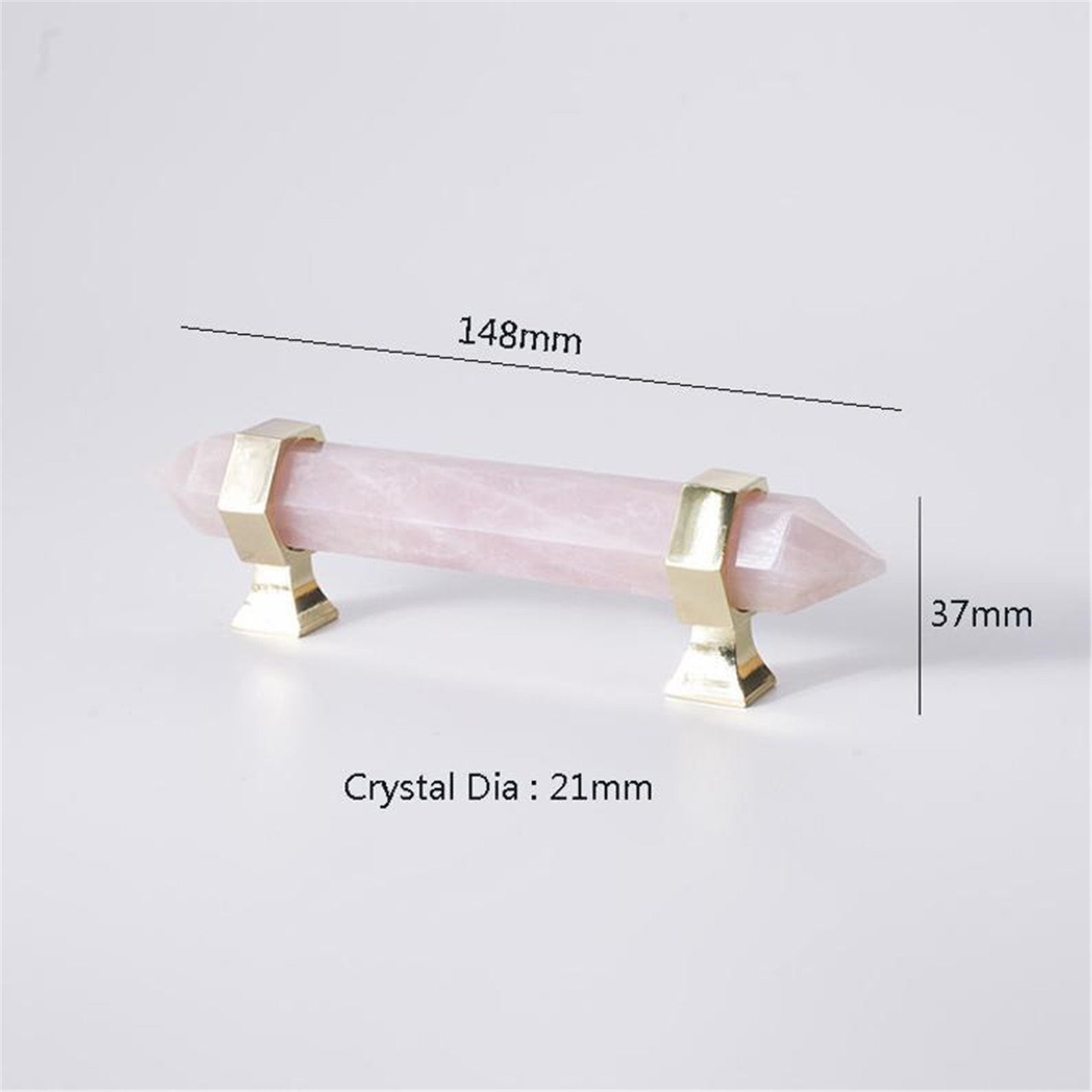 Modern Adjustable Crystal Kitchen Pulls Brass Cabinet Drawer | Etsy