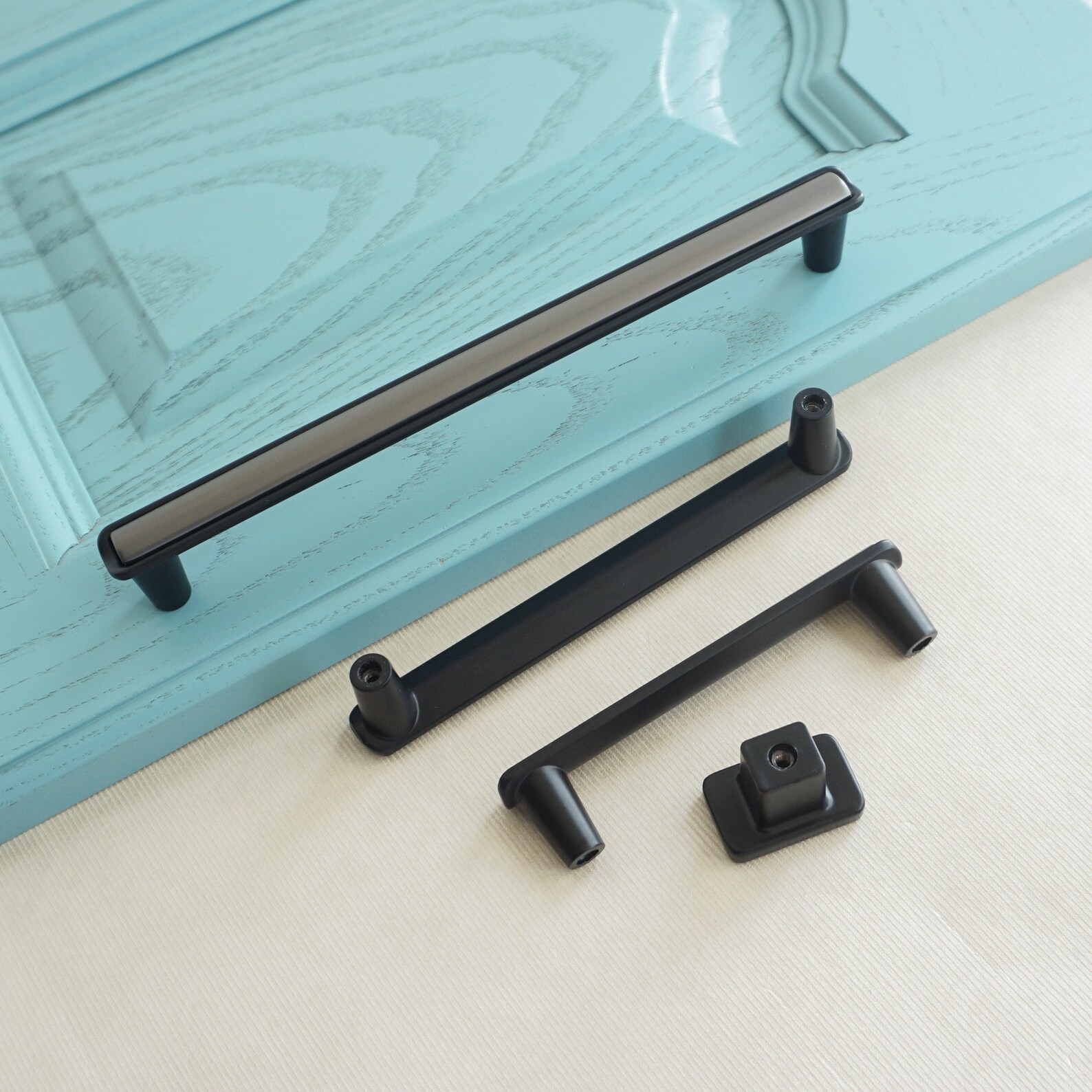 3.78 5.0 7.55Black Gun Drawer Handles Pulls | Etsy