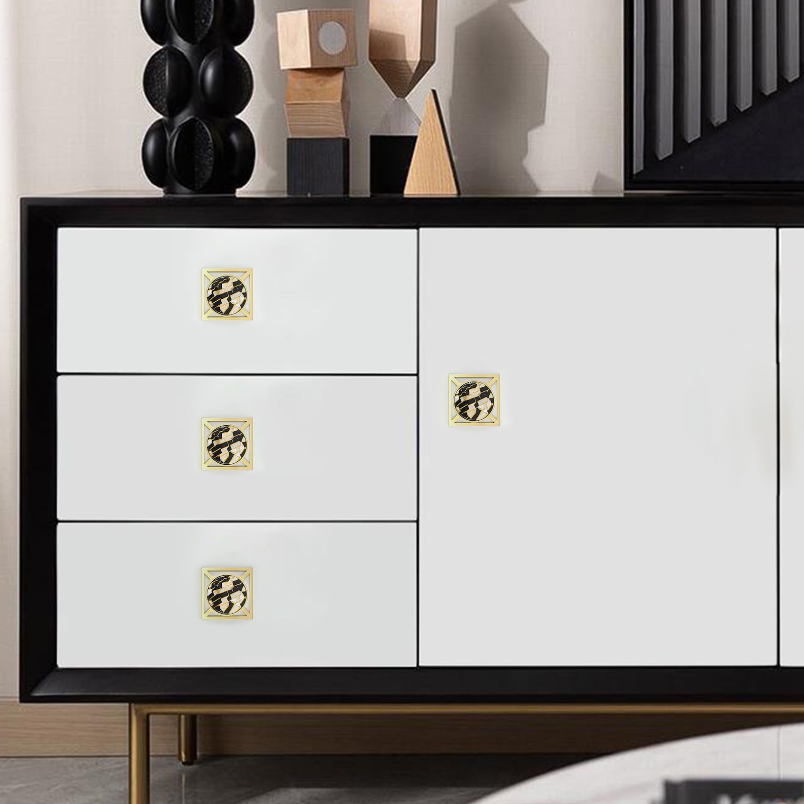 Drawer Knobs Dresser Knobs Creative Brass Knobs Wardrobe Door | Etsy