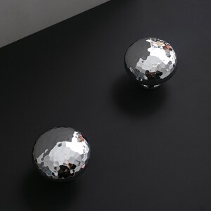 Chrome Hammer Knobs Cabinet Knobs Kitchen Pulls and Knobs Drawer Knobs Pulls Wardrobe Knob ...