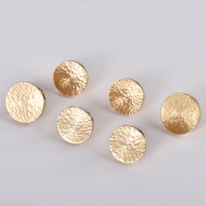 Hammered Drawer Pulls Knobs Solid Brass Cabinet Door Knobs Brass Drawer Knobs Gift Cabinet ...