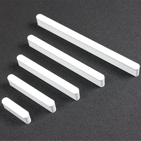 White Drawer Pulls - Etsy