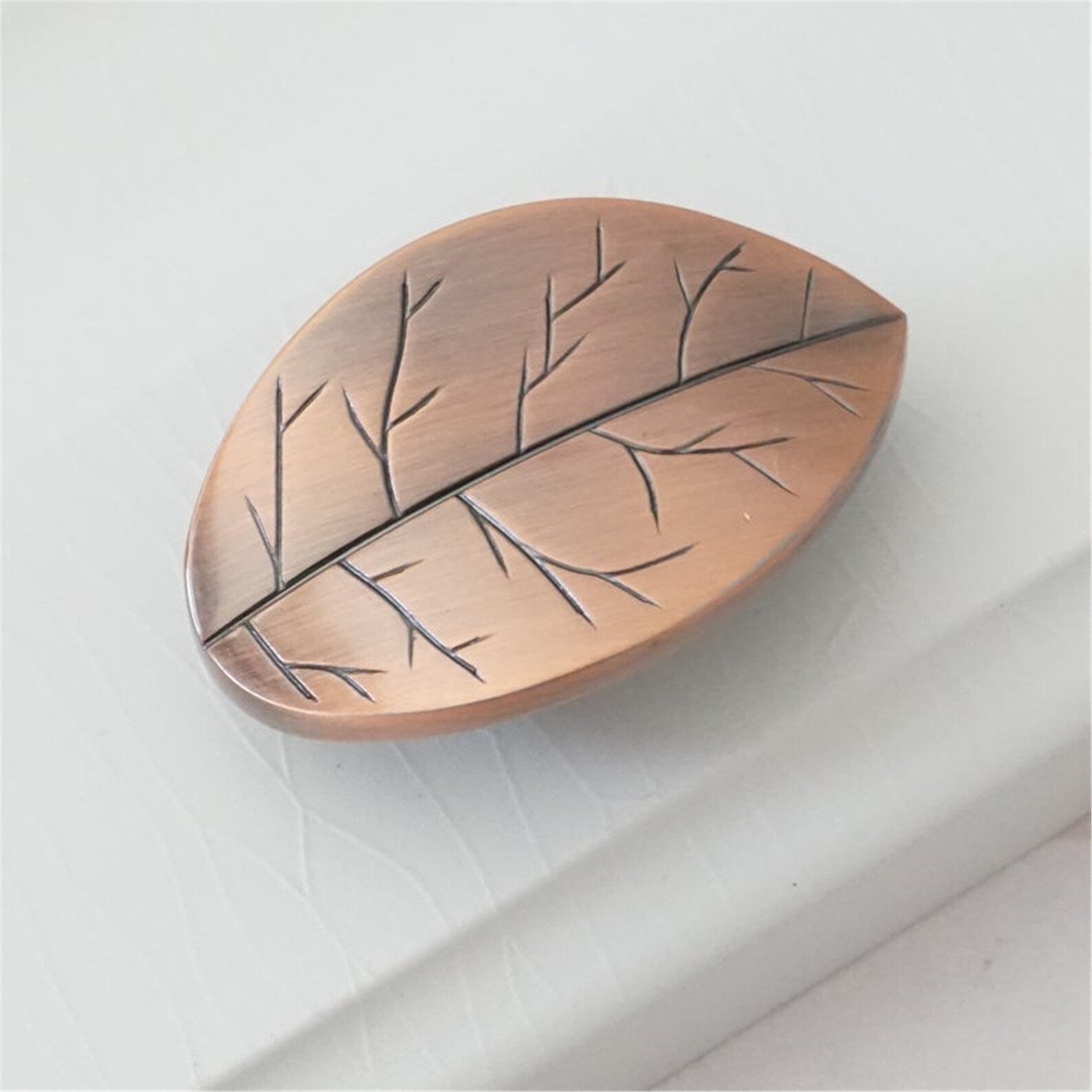 Leaf Design Dresser Knobs Drawer Pull Handles Knobs Bronze | Etsy UK