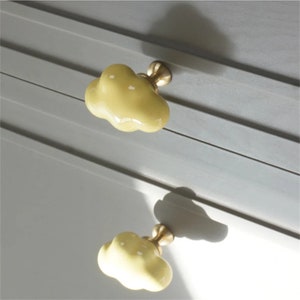 Cloud Knobs Ceramic Knobs Dresser Pulls Drawer Knobs Handles - Etsy