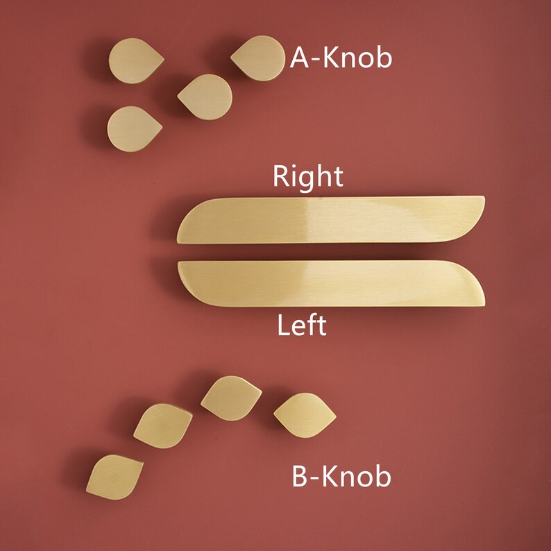 3.78 5 8.8solid Brass Drawer Pulls Knobs - Etsy