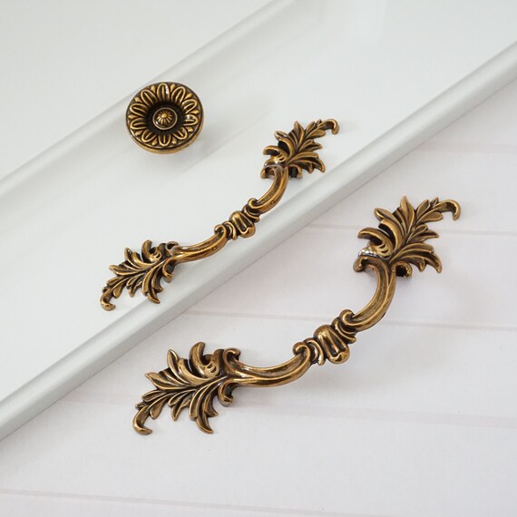 3'' 3.75 Unique Drawer Pull Handles Dresser - Etsy