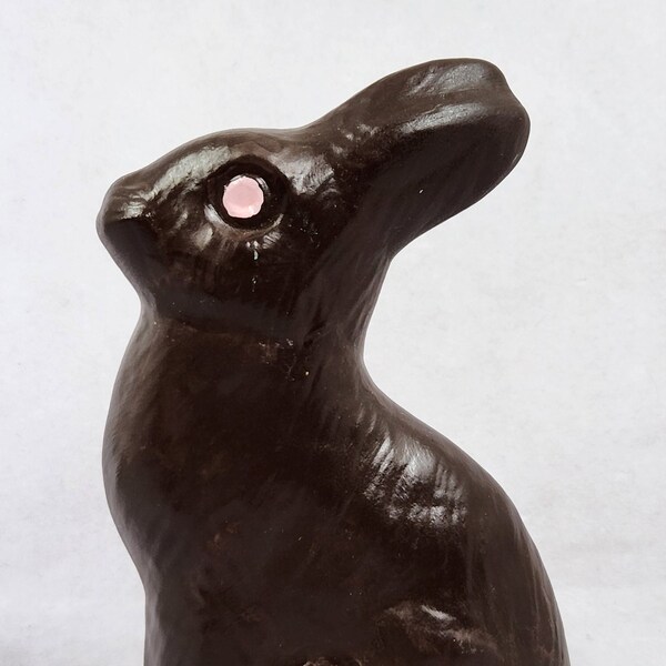 Faux Chocolate Bunny - Etsy