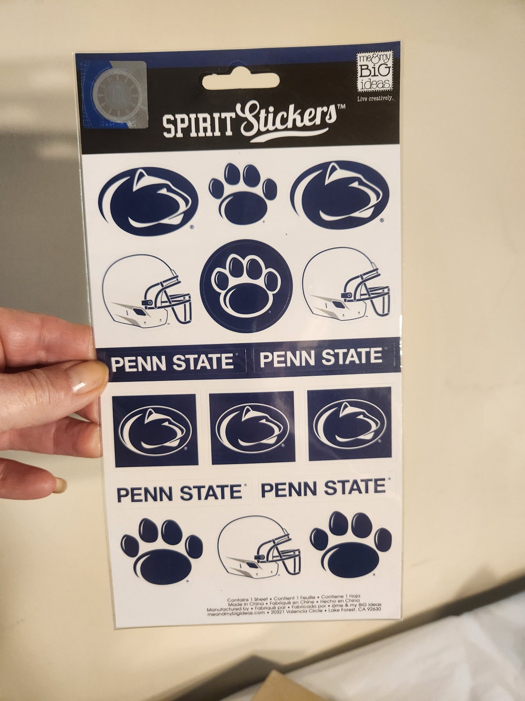 Sealed Mambi Penn State Spirit Stickers - Etsy